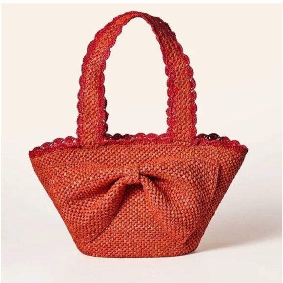 kate spade | Bags | Kate Spade Target Raffia Bow Bag | Poshmark